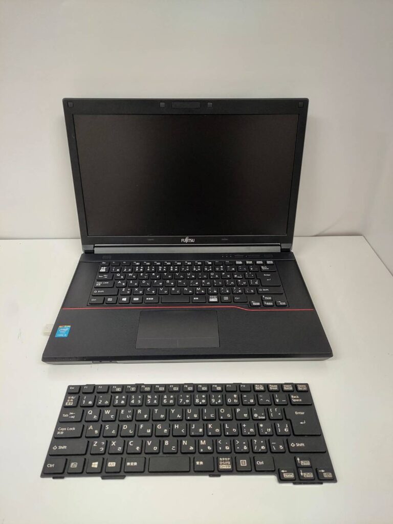 富士通 LIFEBOOK A574/Hのキーボード交換の修理事例（吉見町） | ワールドアイPC 東松山本店